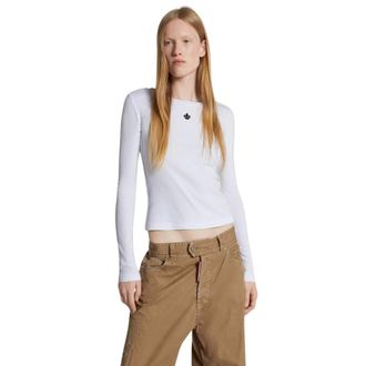 Dsquared2 Damen, Oberteile, Wei&szlig;, MGr&ouml;&szlig;e