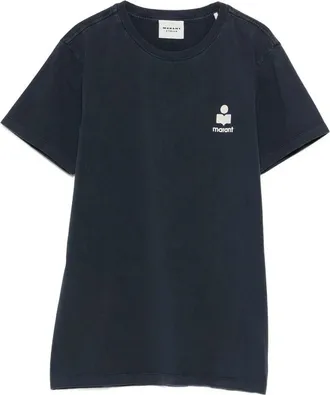 Isabel Marant Aby Logo-embroidered T-shirt
