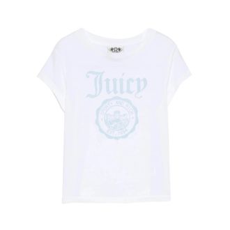 Sporty & Rich T-Shirt - - Tops - Damen - Wei&szlig; - XS