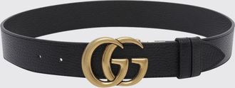 Gucci GG Marmont G&uuml;rtel aus Kalbsleder mit Monogramm-Schnalle