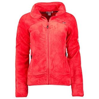 Geographical Norway Upaline Lady - Polaire Fine Femme Chaude Fermure Zip - Veste Automne Hiver Printemps Chaud Femmes - Longues Manches Vetement Pull Fourrure Doux Confor