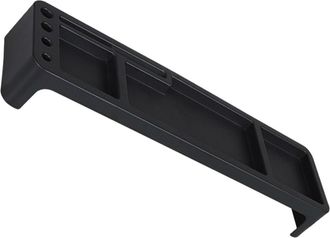 IFUNDOM Multifunktionales Tastaturregal aus ABS mit Ablagefl&auml;che und St&uuml;tzregal Platzsparend f&uuml;r Zuhause Schwarz