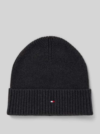 Tommy Hilfiger Beanie aus Baumwoll-Kaschmir-Mix