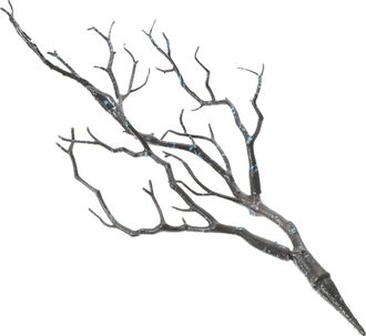 SOLUSTRE LAPYAPPE K&uuml;nstliche Zweige aus Kunststoff Schwarze Dekorative Zweige f&uuml;r Vasen Realistische Getrocknete &Auml;ste zur Herbst und Halloween Dekoration Langl