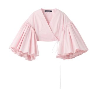 Jacquemus Femme, Blouses et Chemises, Rose, Taille: 38 FR Hauts