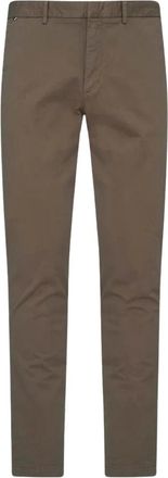 HUGO BOSS Homme, Pantalons, Beige, Taille: XS Pantalon Chino Beige Slim Fit