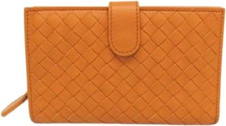 Bottega Veneta unisex, Pre-owned, Brun, Taille: ONE Size Pre-owned 121060 Wallet (bi-fold)