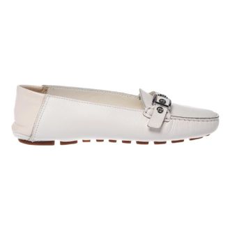 Baldinini Leather Loafer - - Shoes - Damen - Wei&szlig; - 39 EU