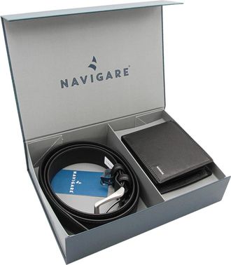 Navigare Geldb&ouml;rsen- und G&uuml;rtel-Set Men