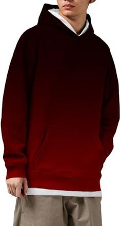 Generic Sweat-shirt pour homme et femme - Pull &agrave; manches longues - Veste de sport - Hauts - Automne - Hiver - Tendance - D&eacute;contract&eacute; - Manches longues - Coupe