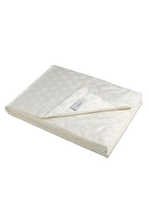 Joop Plaid Cornflower, Wei&szlig;, Textil, Graphik, 150x210 cm, Oeko-Tex Standard 100, pflegeleicht, Wohntextilien, Decken, Plaids