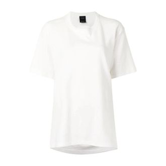 Proenza Schouler Eco Cotton Chic Tee - - Tops - Damen - Wei&szlig; - L