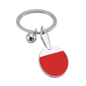 Generico Table Torychain de tennis | Table Tennis Racket Design Sport Sports Torychain Pendant | Ornement de sac chic, support de porte-cl&eacute;s de chauve-souris p