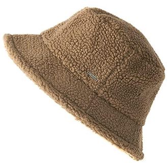 Charm by Casualbox Bucket Hat Bob Homme Hiver - Chapeau Fourrure Femme en Peluche Teddy Chapeau De Pecheur Casquette Moumoute Chimio Coton Bio Faux Sherpa Chaud Pliable 