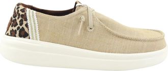 Hey Dude Femme, Chaussures, Beige, Taille: 38 EU Wendy Rise Animal