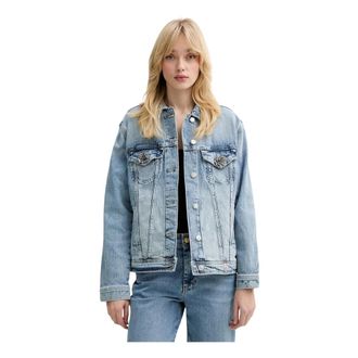 Guess Anna Denim Jacket - - Jackets - Damen - Blau - M
