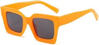 Generic Lunettes De Soleil Dext&eacute;rieur &Agrave; Grande Monture For Hommes, For Les Vacances, D&eacute;placements, Le Sport Et Femmes(Orange)