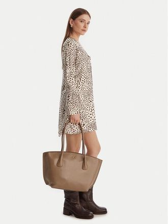 Calvin Klein Handtasche Ck Medium Dome Tot LV04F3344G Beige