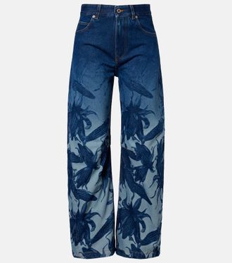 Loewe Jean barrel Paulas Ibiza imprim&eacute;