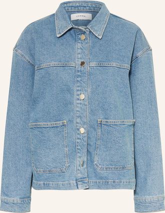 Comma Comma Jeansjacke blau