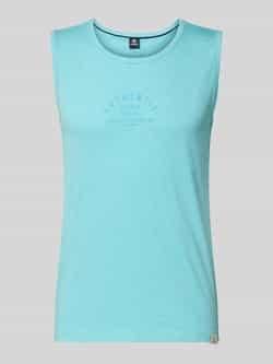 Lerros Tanktop mit Statement-Print und Rundhalsausschnitt