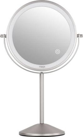 Haepi Bella Sch&ouml;nheitsspiegel mit Beleuchtung, leistungsstark, wiederaufladbar, kompakt, 10-fache Vergr&ouml;&szlig;erung, doppelseitig