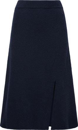 Moncler Wool & Cashmere Midi Skirt