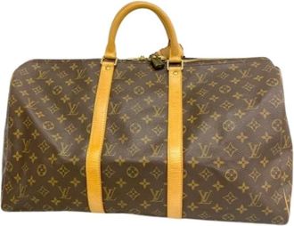 Louis Vuitton unisex, Pre-owned, Brun, Taille: ONE Size Sac Week-end Pre-owned