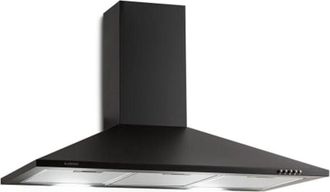 Klarstein Klarstein - Zugspitze 90 Dunstabzugshaube Wandanbau 65W 330m&sup3;/h led schwarz