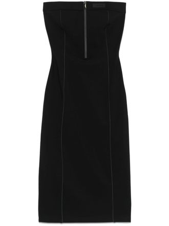 Coperni R&uuml;ckenfreies Bustier-Kleid - Schwarz