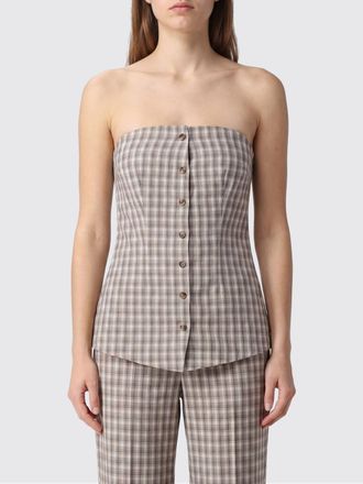 Nanushka Top Femme couleur Cr&egrave;me