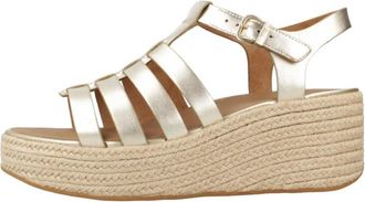 FitFlop Femme, Chaussures, Jaune, Taille: 38 EU PlatFForms Espadrille