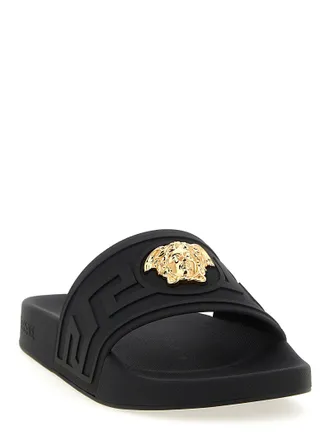 Versace Slides - Black