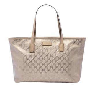 Gucci Sac Cabas Pre-owned en Toile - Femme - Pre-owned - Beige - Taille: ONE Size