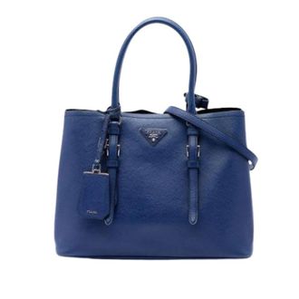 Prada Sac bandouli&egrave;re Pre-owned - Femme - Pre-owned - Bleu - Taille: ONE Size