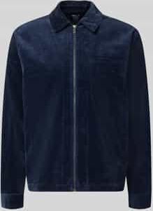 Mc Neal Regular Fit Hemdjacke aus Cord mit Brusttasche