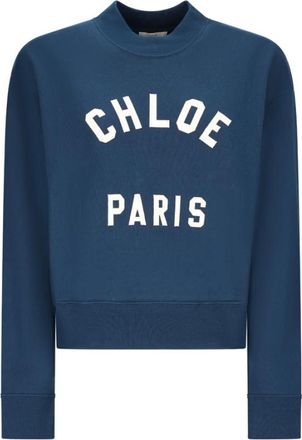 Chloé Damen, Sweatshirts & Hoodies, Blau, XSGröße