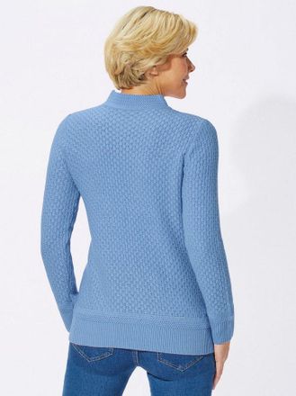 Witt Strickpullover Pullover Langarm Struktur