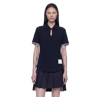 Thom Browne Keyhole Polo Shirt