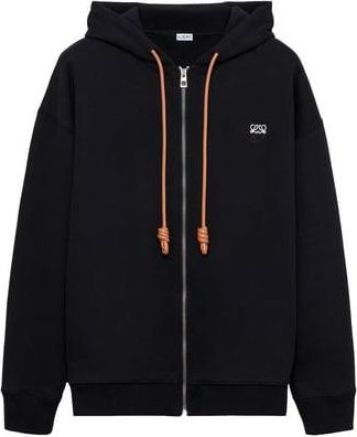 Loewe Sweatshirt &agrave; capuche zipp&eacute; en coton
