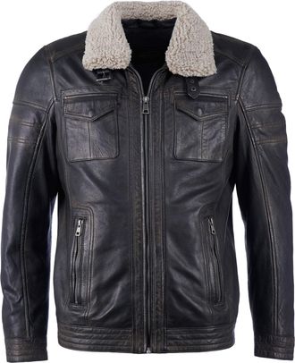JCC Lederjacke 3102102 Black