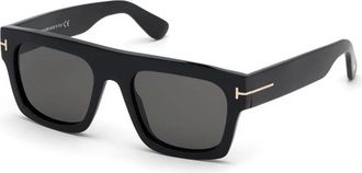 Tom Ford Homme, Accessoires, Noir, Taille: 53 MM Fausto Lunettes de soleil
