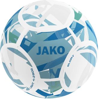 Jako Lightball Glory, weiß/lightblue/JAKO blau, 4 (290g)