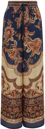 Zimmermann Pantalons D&eacute;contract&eacute;s - Bleu Fonc&eacute;