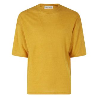 Roberto Collina Rundhals-Pullover - - Knitwear - Herren - Gelb - M