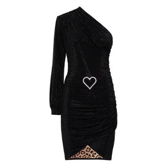 Philipp Plein Langes Kleid Demetra Crystal - - Dresses - Damen - Schwarzk - M