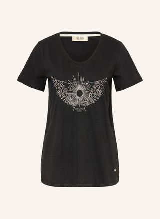 Mos Mosh Mos Mosh T-Shirt Mmgethi Mit Schmucksteinen schwarz