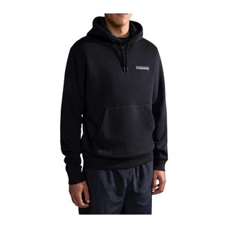Napapijri Verstellbarer Hoodie - - Sweatshirts & Hoodies - Herren - Schwarzk - M