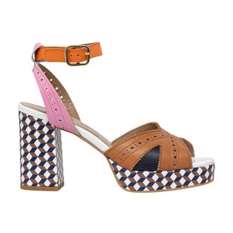 FLY London Eban454Fly Schn&uuml;rsenkel-Sandale - - Shoes - Damen - Mehrfarbig - 41 EU