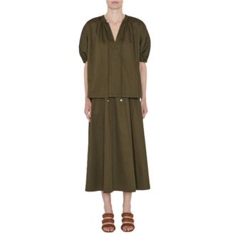 Joseph Femme, Blouses et Chemises, Vert, Taille: 42 FR Nador Top